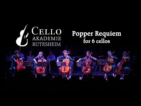 Popper Requiem for 6 cellos - students of the academy