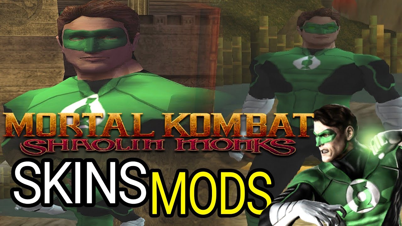 Green Lantern Skins Mods(Mod Mortal Kombat Shaolin Monks PS2 )Pcsx2 ...