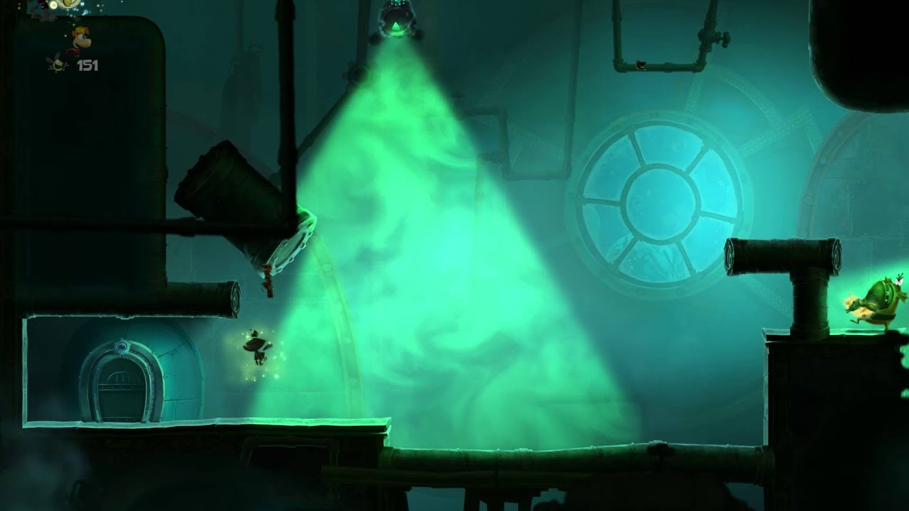 Rayman Legends PC - Hidden skull coin - YouTube