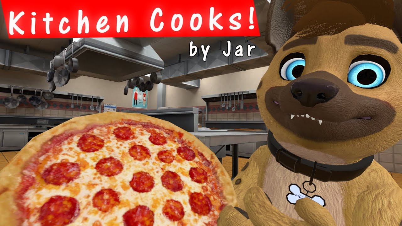KITCHEN COOKS! created by VR_Jar | Multiplayer Cooking in VRChat - YouTube