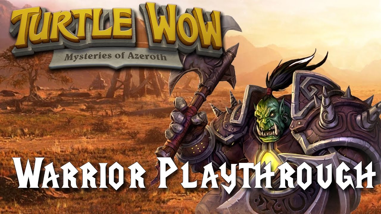 Thanksgiving Warrior Leveling - Turtle WoW Stream - YouTube