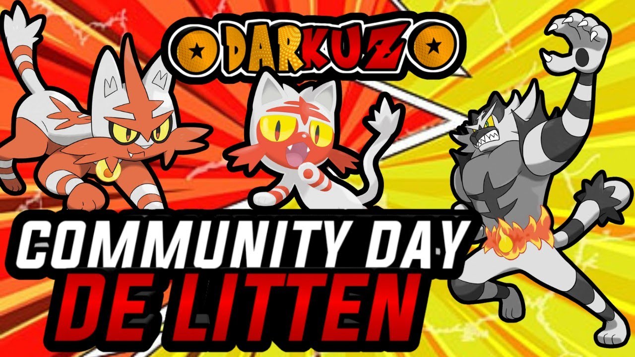 Llega el COMMUNITY DAY De LITTEN En Pokemon Go - YouTube