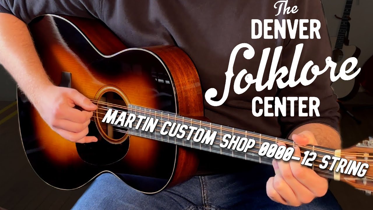 Oversized and OOOO-Mazing! Martin Custom 0000-12 String - The Denver ...
