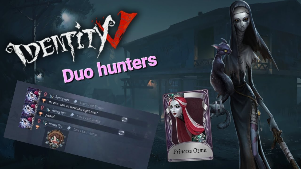 Identity V| It's ann. can we surrender right now? | Duo hunters - YouTube