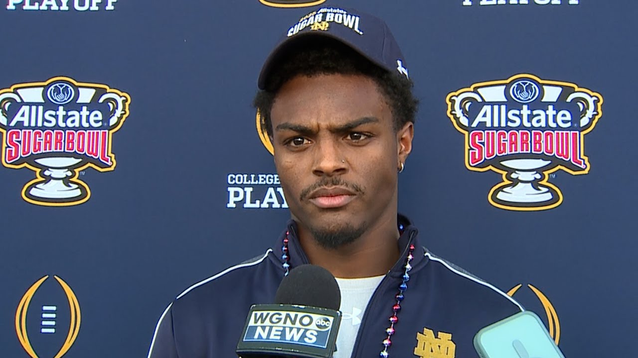 WATCH: Notre Dame safety Jordan Clark previews Allstate Sugar Bowl ...