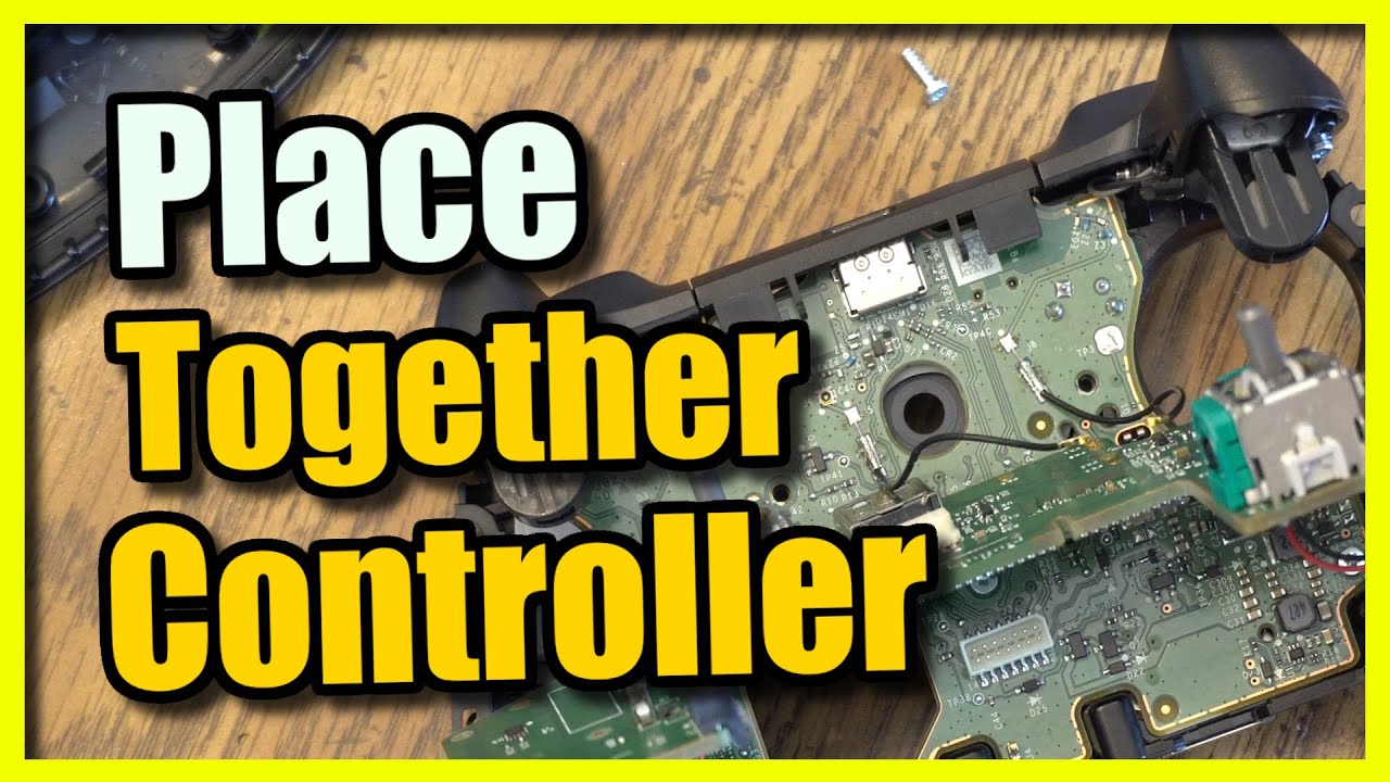 How to Put Xbox Series X/S Controller back together after fixing Stick Drift or Buttons - YouTube
