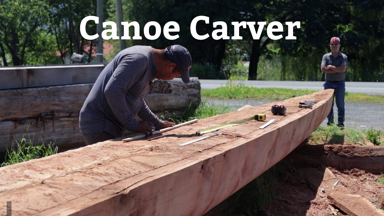 Reviving Tradition: Building a 52-Foot Traditional Race Canoe - YouTube