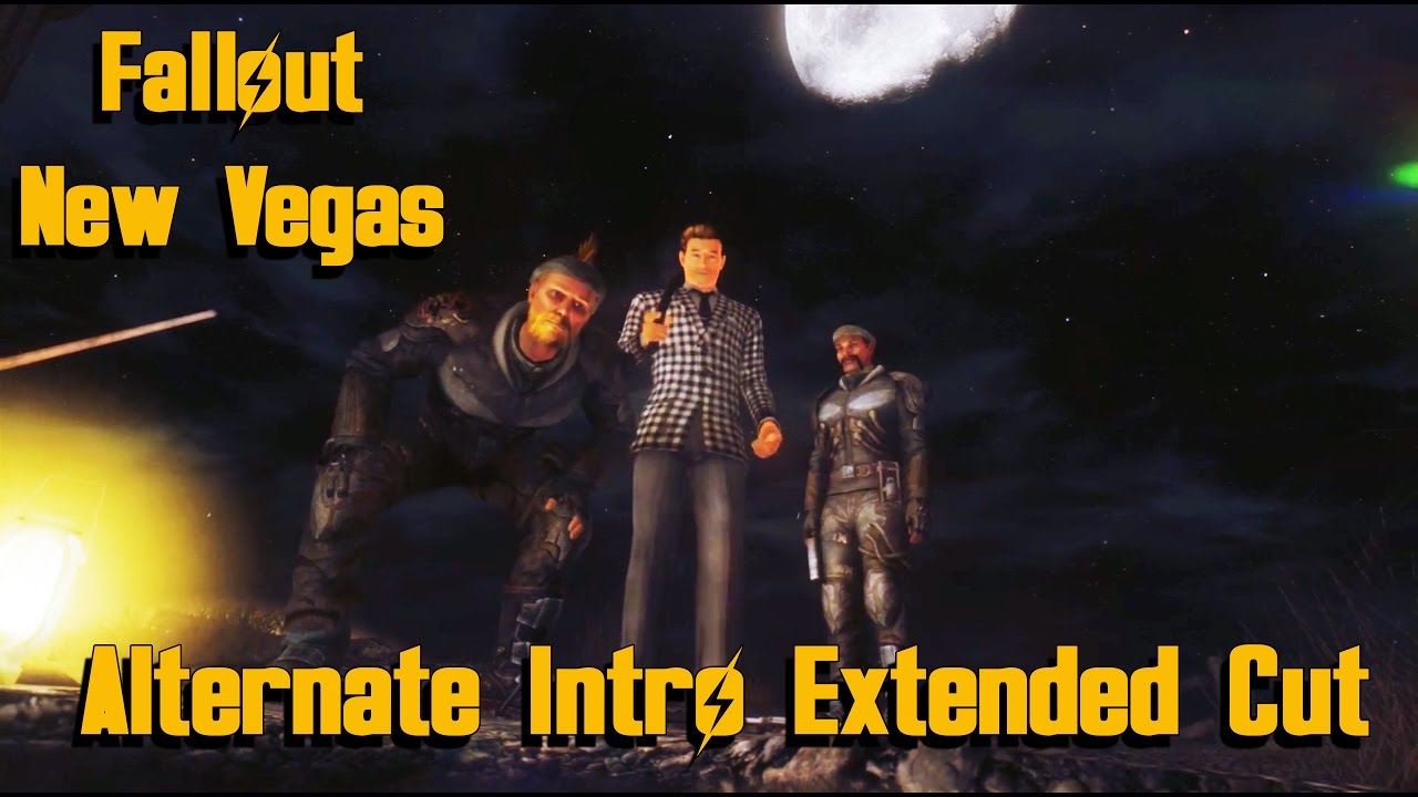Fallout New Vegas Alternate Intro Extended Cut - YouTube