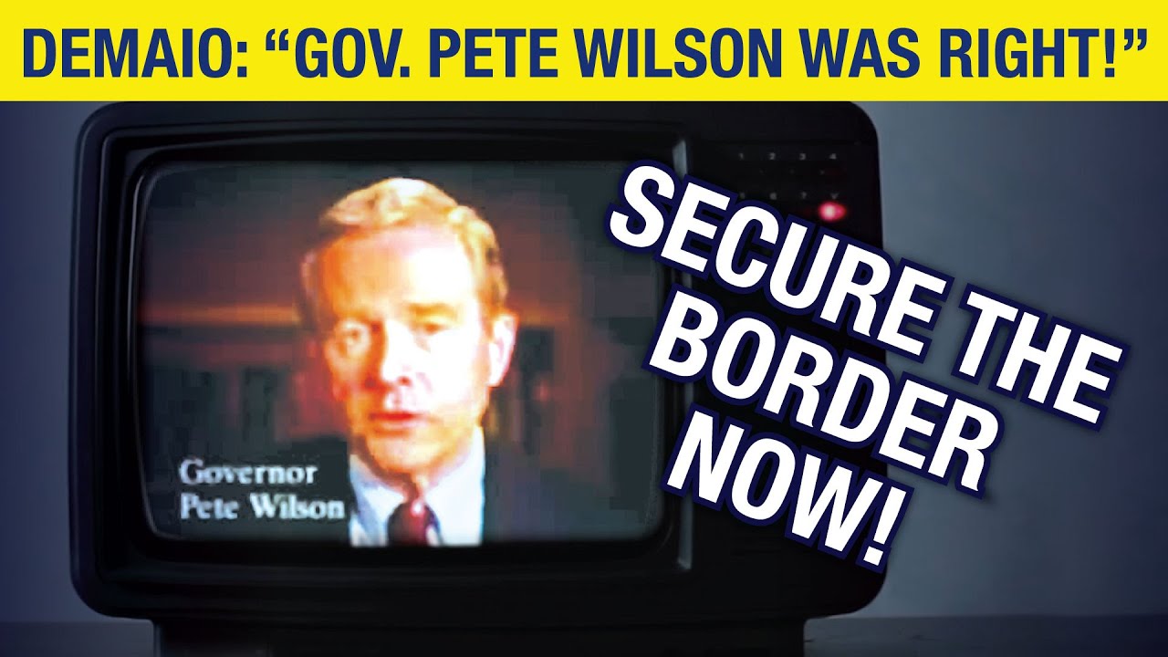 Carl DeMaio — Gov. Pete Wilson Was Right - YouTube