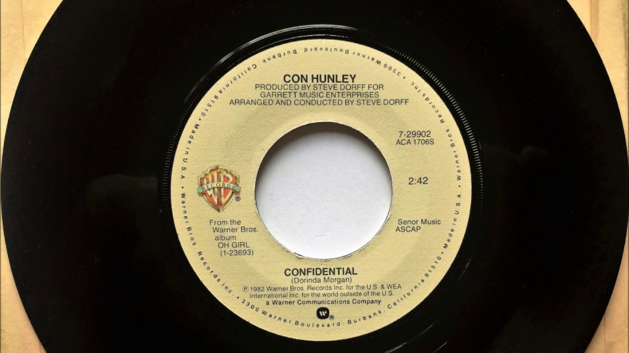 Confidential , Con Hunley , 1982 - YouTube