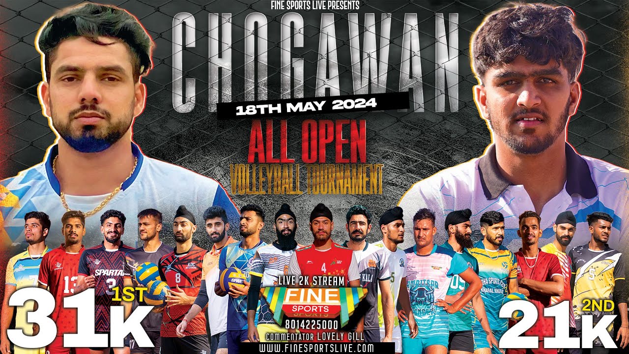 JK A vs CHOGAWAN || 1ST SEMI || ALL OPEN VOLLEYBALL LIVE ...