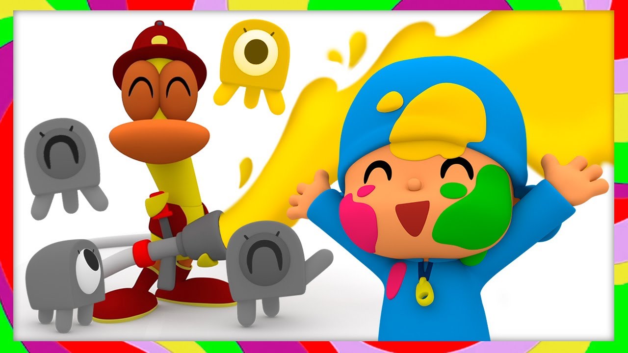 🌈 Al agua Pato [ Aprende los colores ] | POCOYÓ ESPAÑOL | Caricaturas y ...