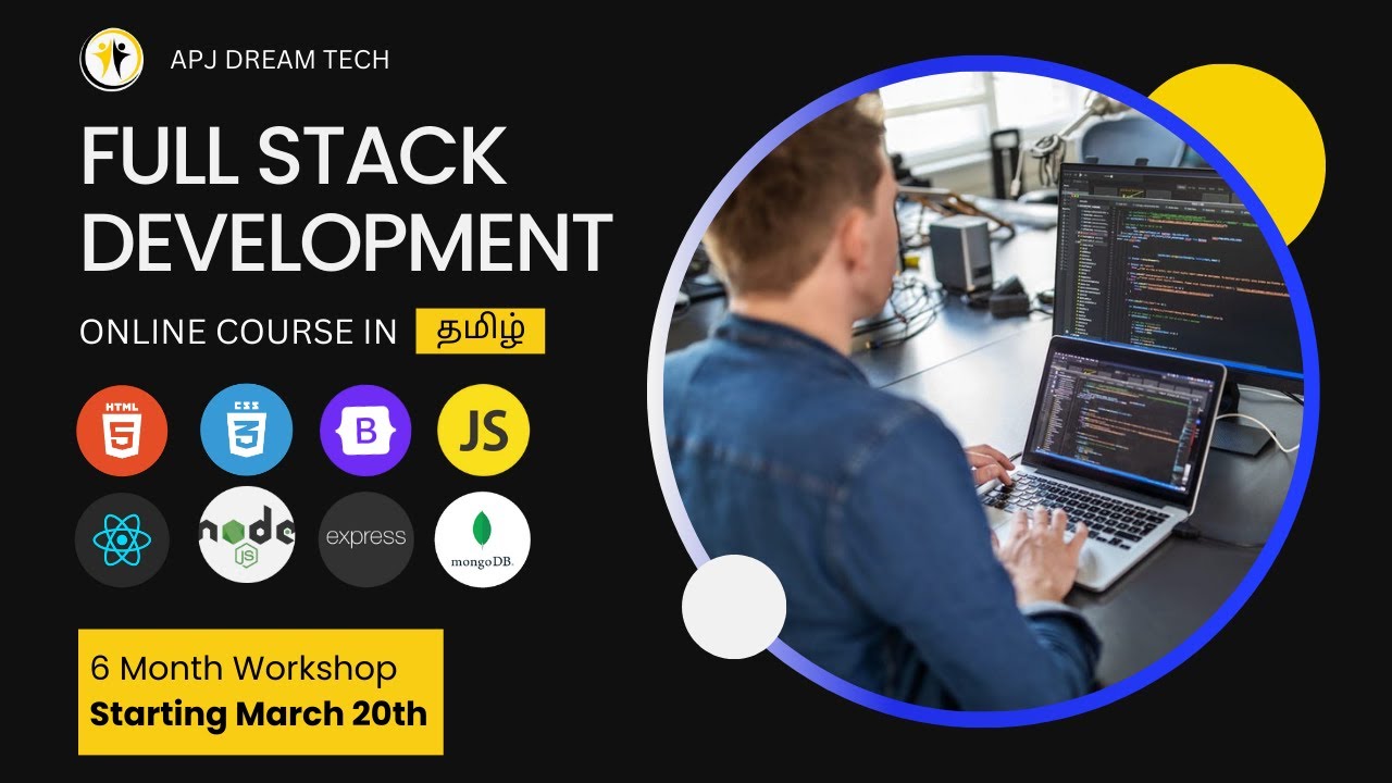 Full Stack Web Development Course in Tamil - YouTube