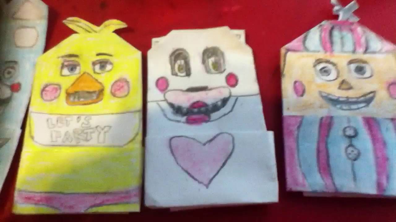 FNaF Finger Puppet Showcase #1 - YouTube