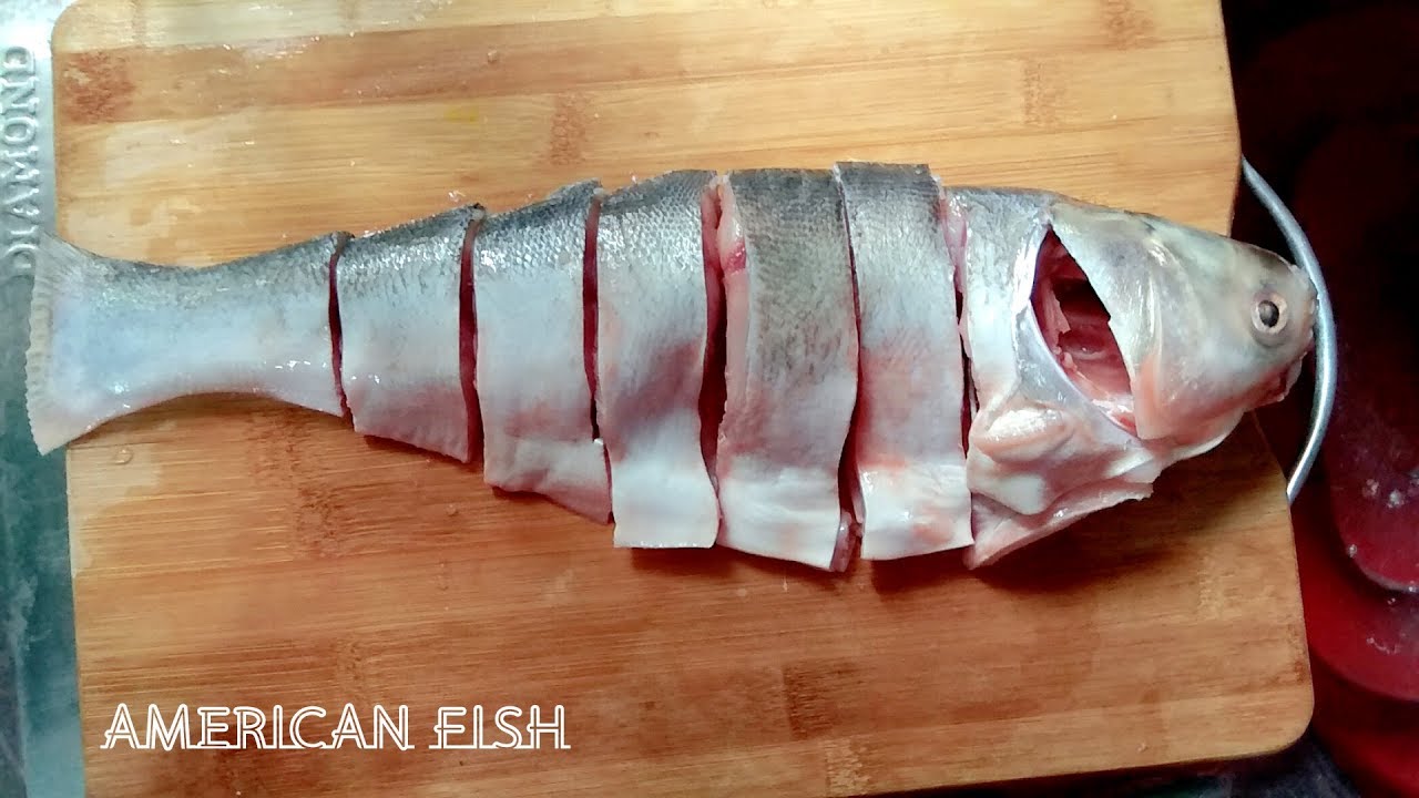 How-to-Cutting-Fish-Easy-Way-American-Style-Silver-Cup-Fish-cutting # ...