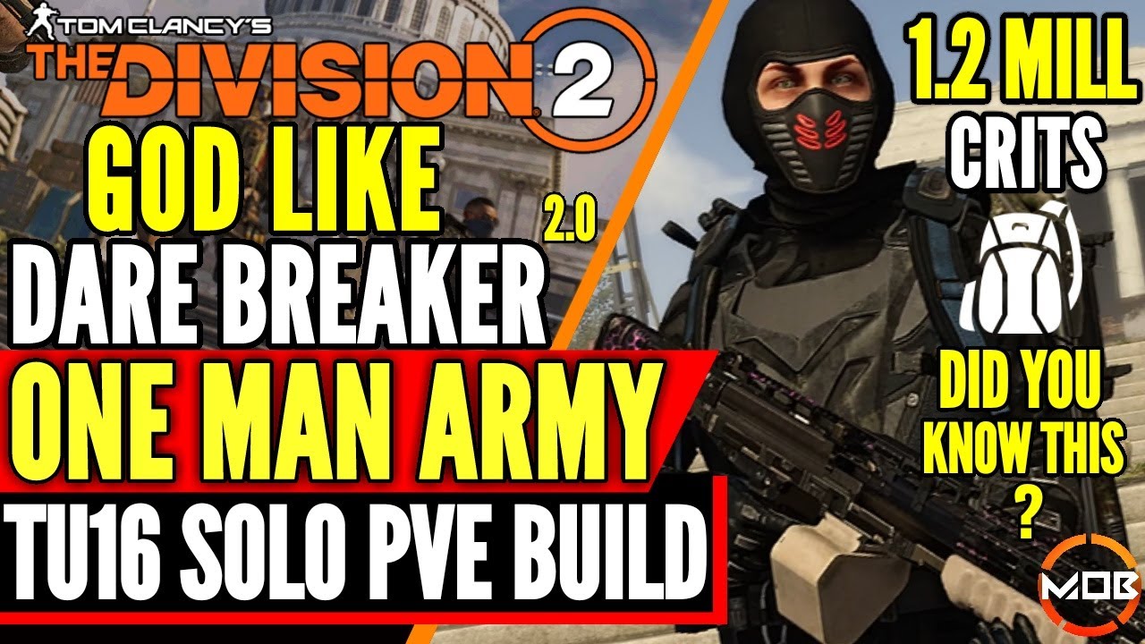 The Division 2 | BEST *SOLO PVE BUILD* GOD MODE, HEARTBREAKER | DAMAGE ...
