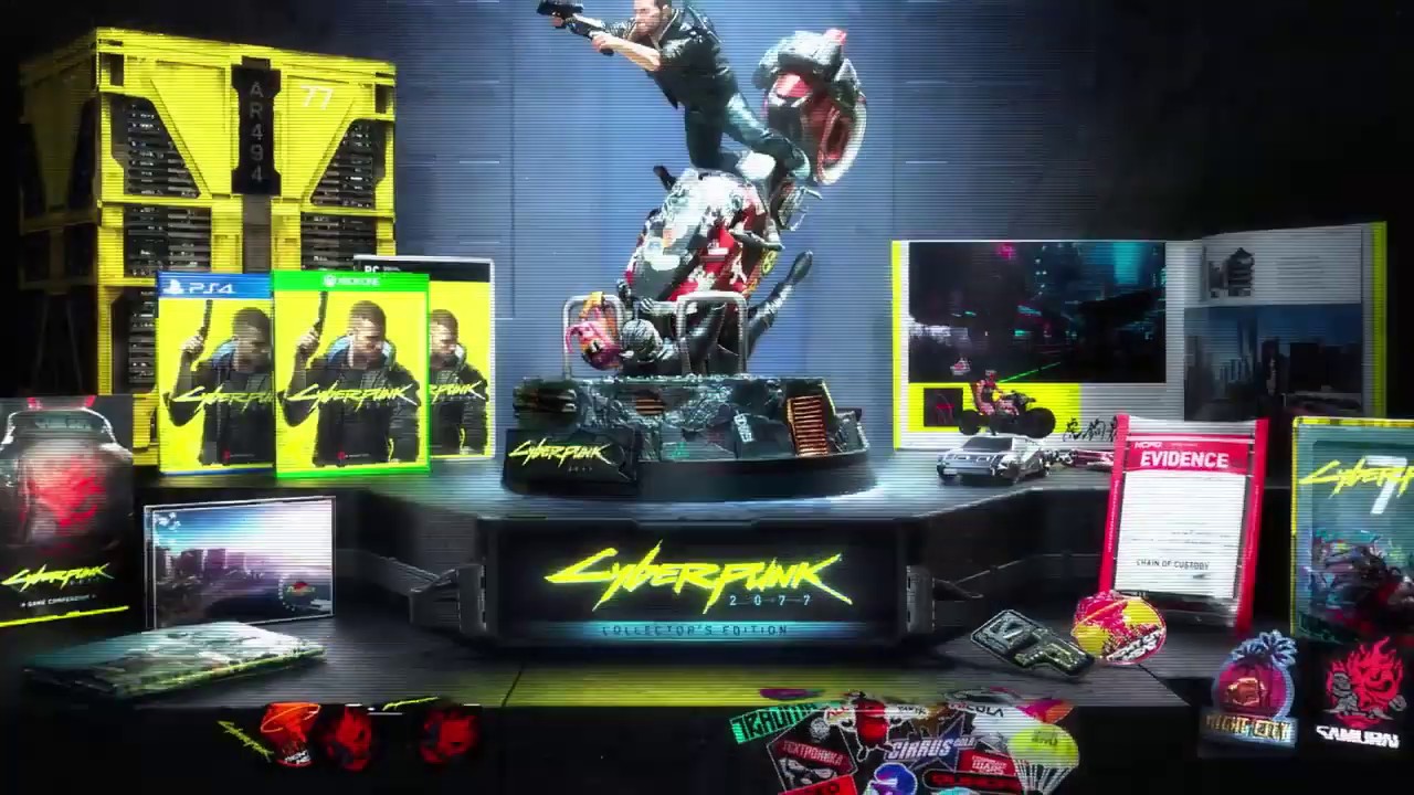 Cyberpunk 2077 — Official Collector’s Edition Unboxing Video - YouTube