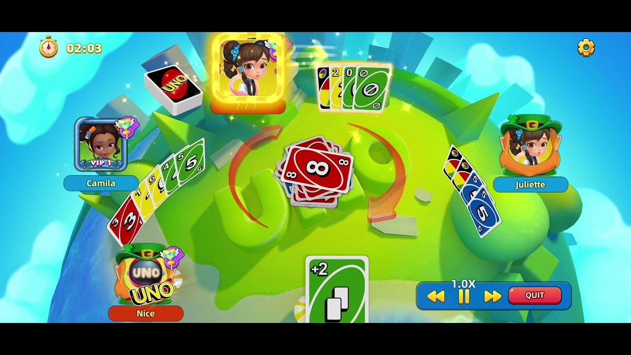 Uno : order color - YouTube