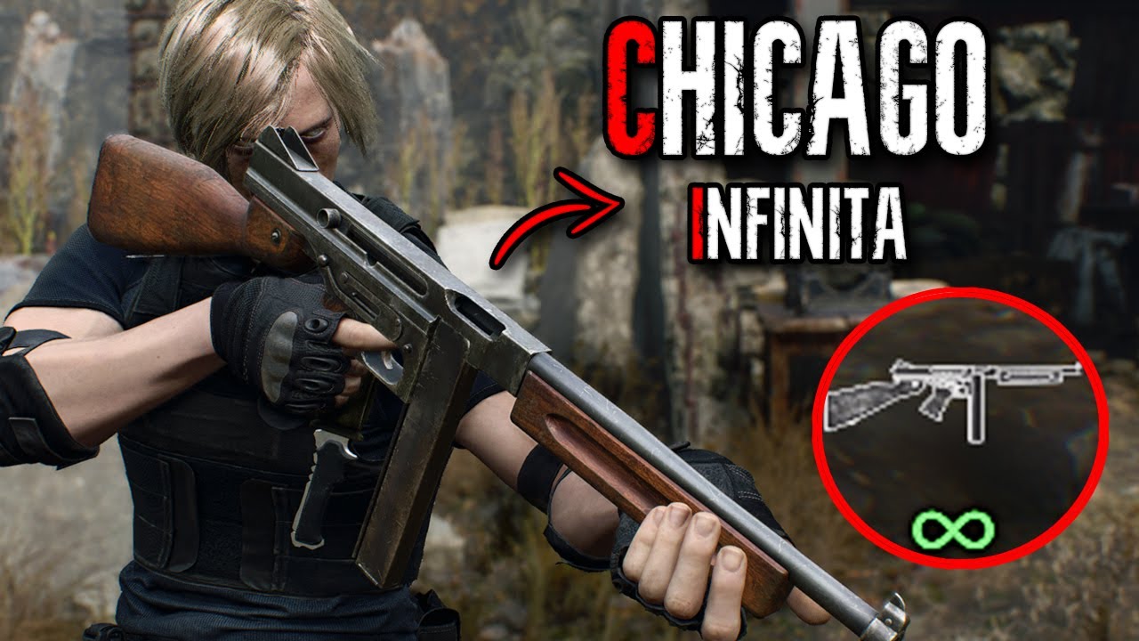 CONSEGUIR LA CHICAGO INFINITA EN RESIDENT EVIL 4 REMAKE (4k 60fps ...