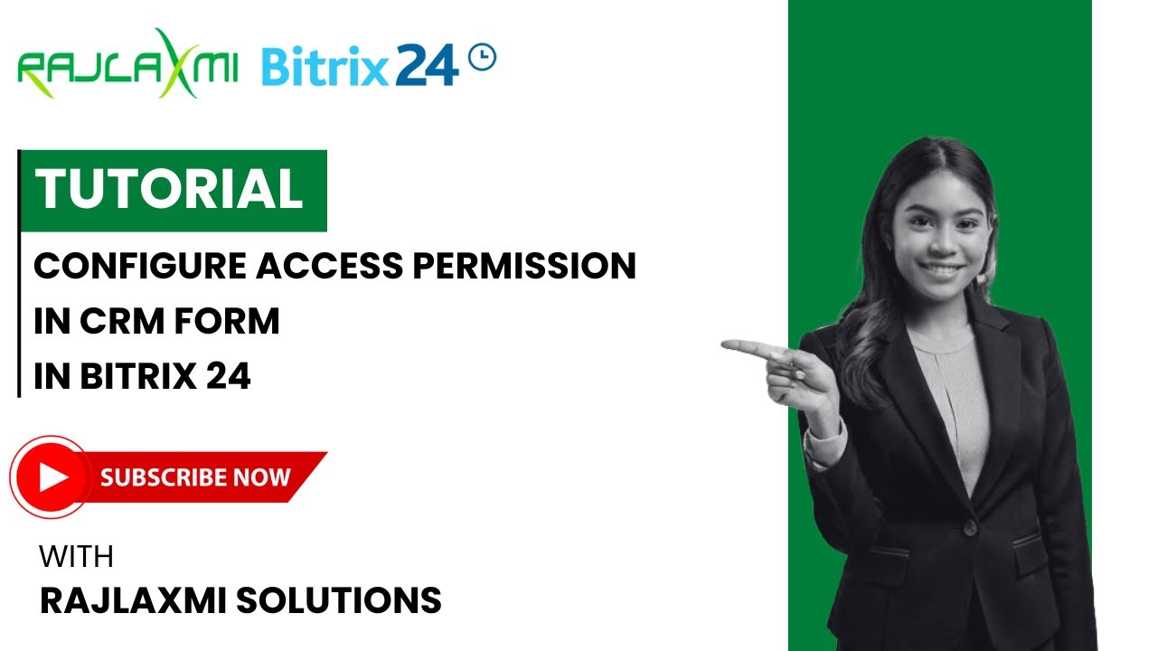 How to Configure Access Permissions in CRM Forms | Bitrix24 Tutorial #bitrix24 - YouTube