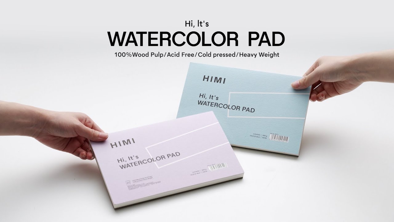Hi, It's Watercolor Pad 📚 - YouTube