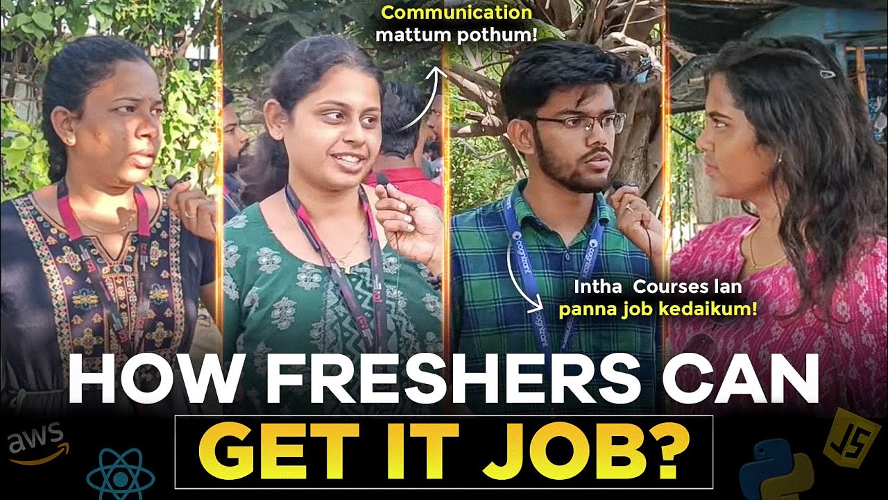 How to get a Job in IT Company as Fresher - IT Employee's Opinion Tamil ...