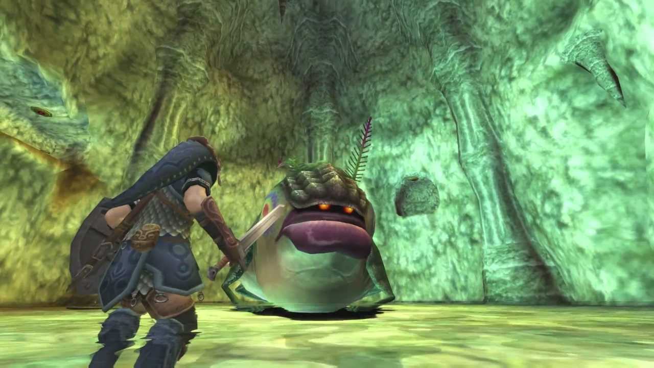Zelda Twilight Princess Mini Boss - Deku Toad - YouTube