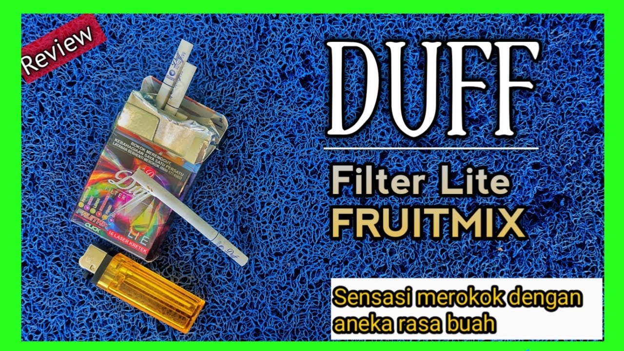 Review Rokok DUFF MIXFRUIT | Sensasi Rokok Aneka Rasa Dalam Satu ...