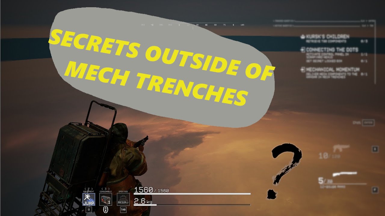 Exploring Outside (and on top) of MECH TRENCHES in The Forever Winter ...