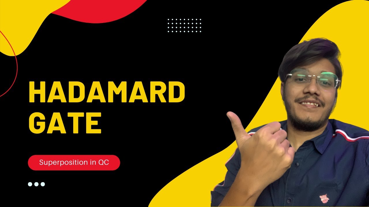 Superposition in Quantum Computing | Hadamard Gate - YouTube