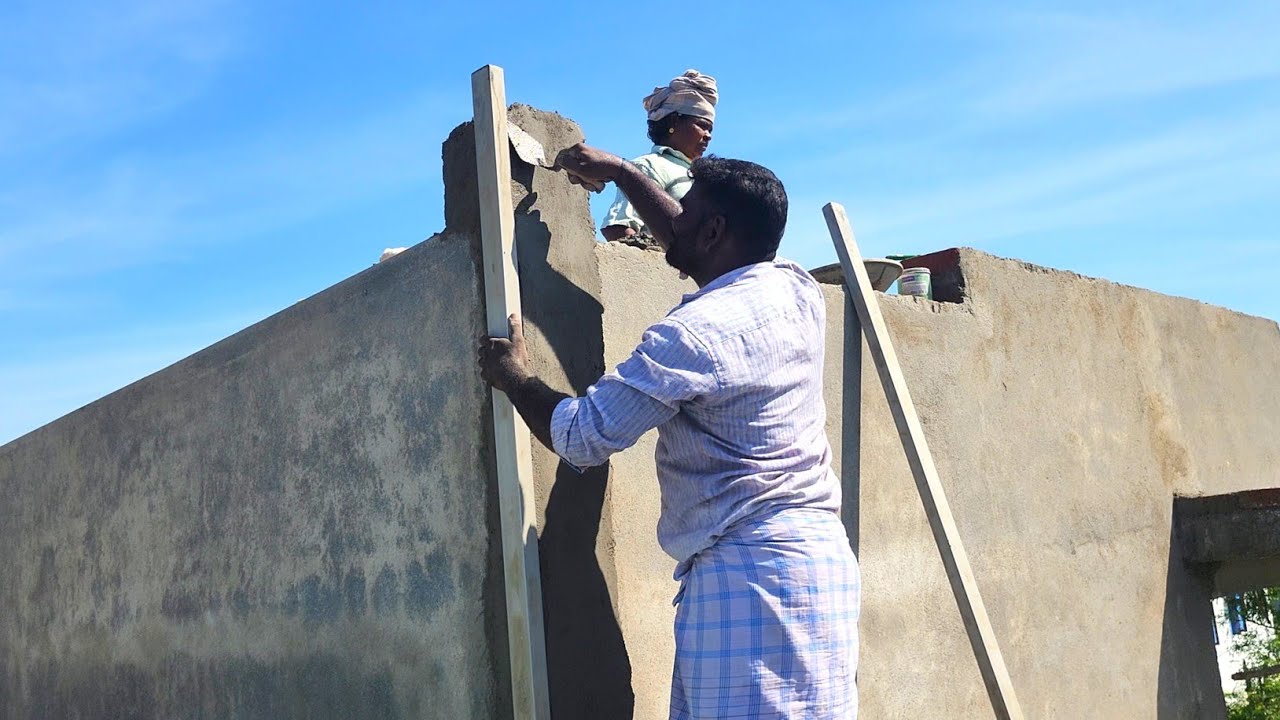 Impressing Wall elevation! Techniques of wall Construction elevation ...