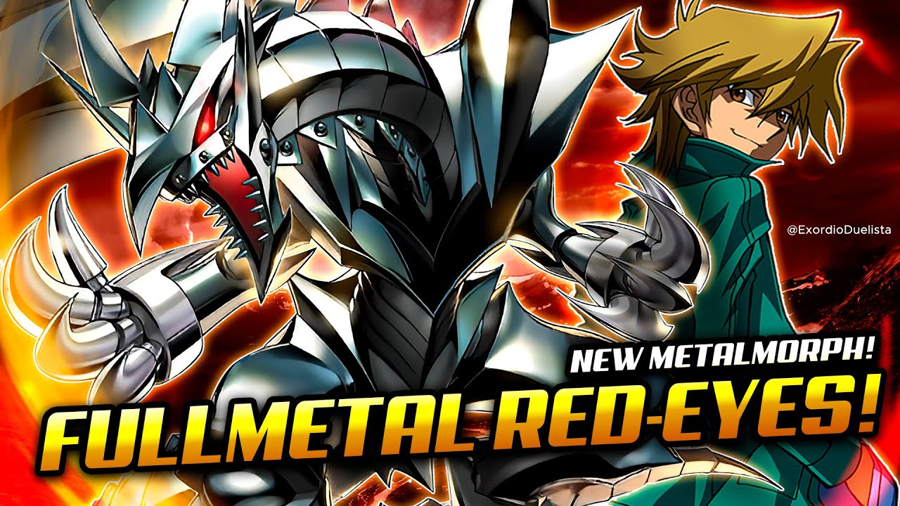 NEW RED-EYES METALMORPH RED-EYES Deck (ft. Red-Eyes Black Fullmetal ...