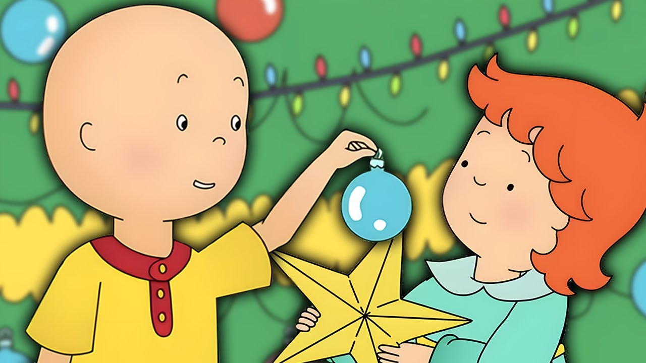 Decorating the Christmas Tree | Caillou's New Adventures - YouTube