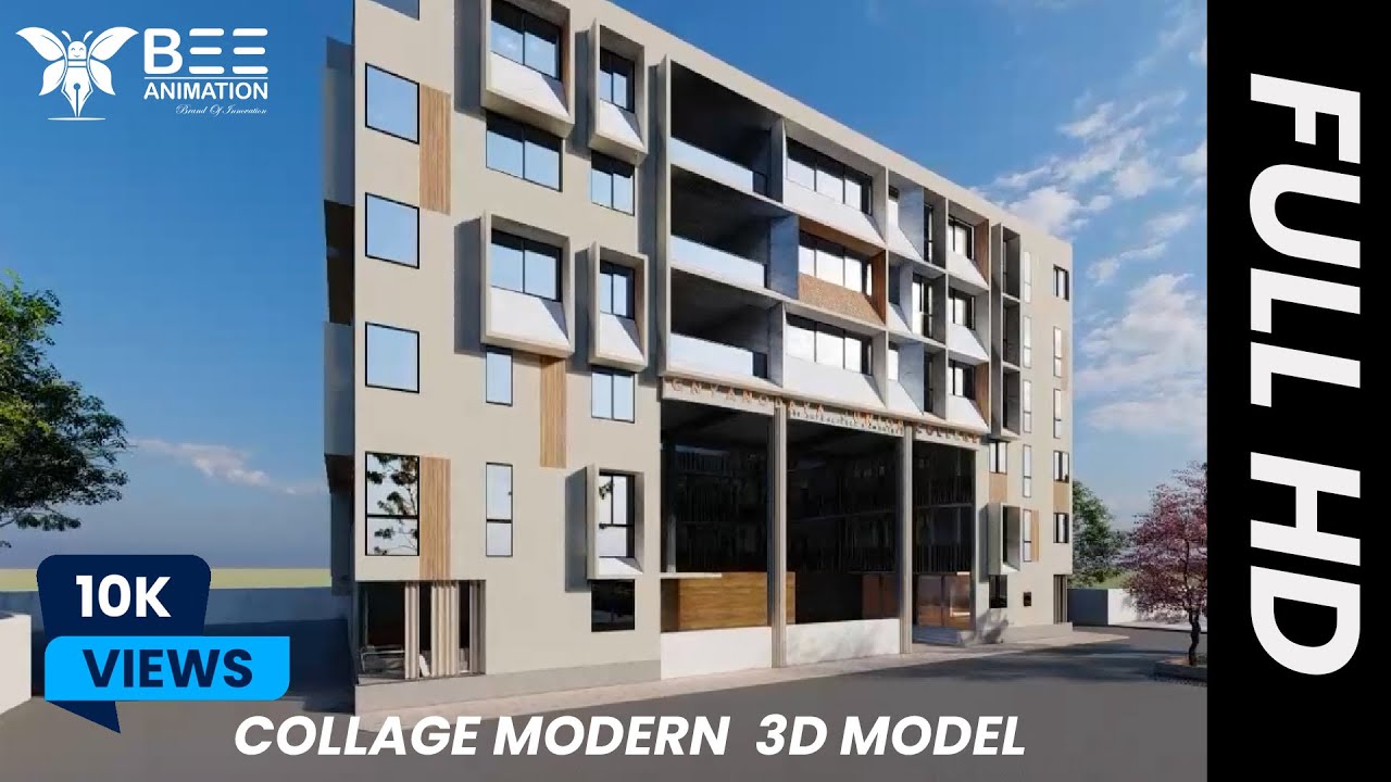 Collage | MODERN HOUSE | Modern collage Room (Full 3D Collage ...