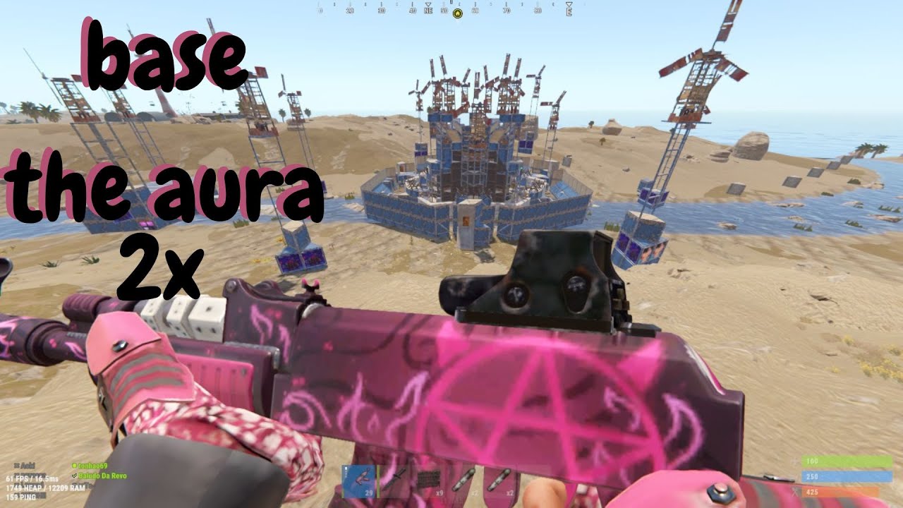 Base The Aura no Rust fim de wipe e nada de raid - YouTube