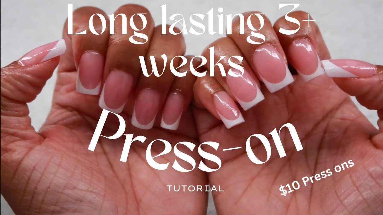 Quick & Easy $10 Press- On Nail Tutorial - YouTube