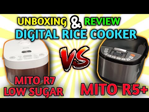 MITO R7 LOW SUGAR vs MITO R5+ BAGUS MANA NIE⁉️ | rice cooker low Watt ...