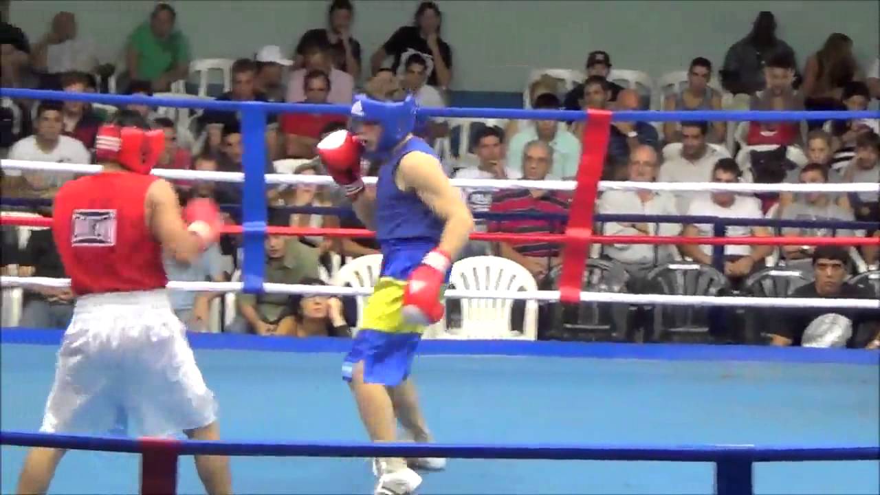 64kg Luis BARRAGAN vs Denis FIERRO (Estadio FAB, 05-04-14) PELEA ...