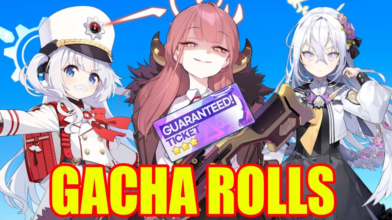 Guaranteed Gacha Rolls and Selector | Blue Archive - YouTube