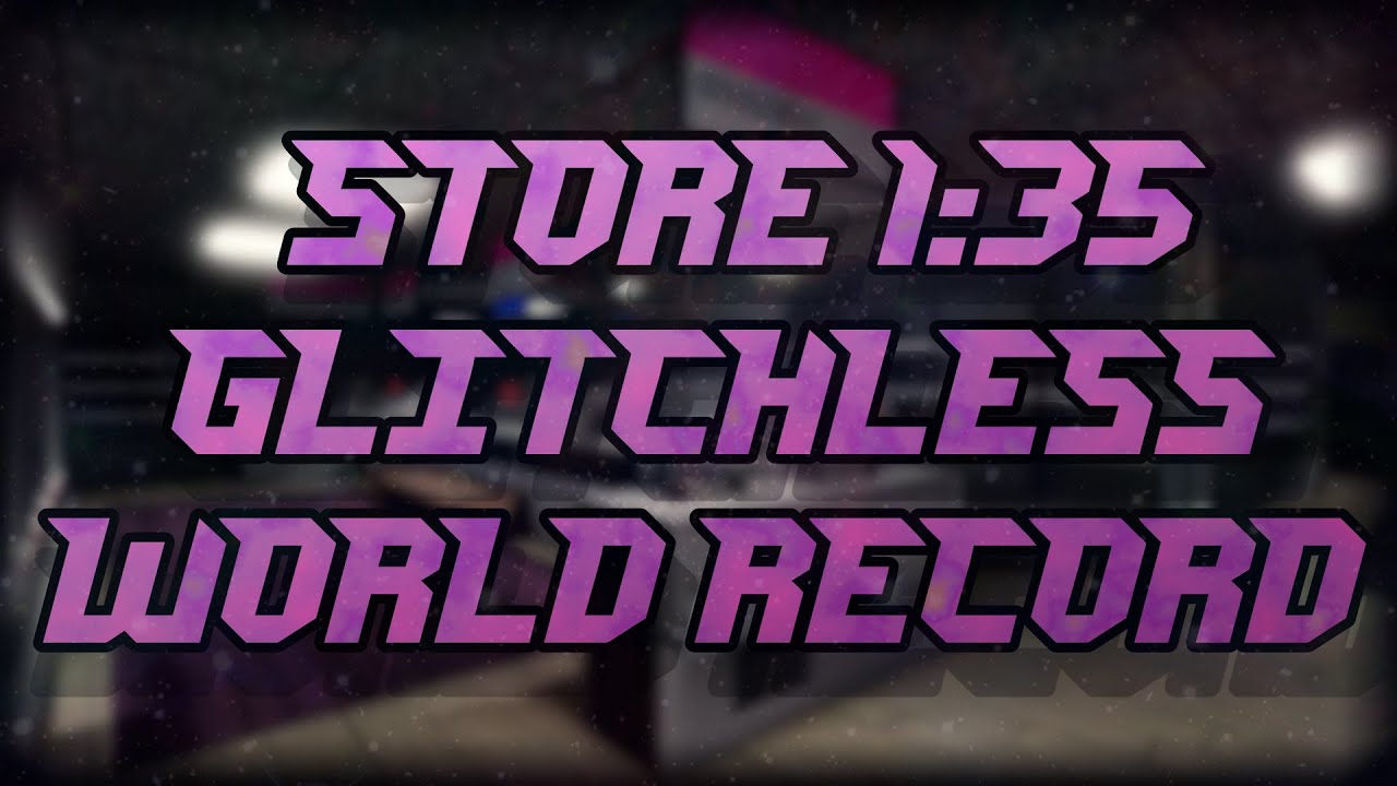 [WR] Store Solo Glitchless 1:35 / Bad Blue - YouTube