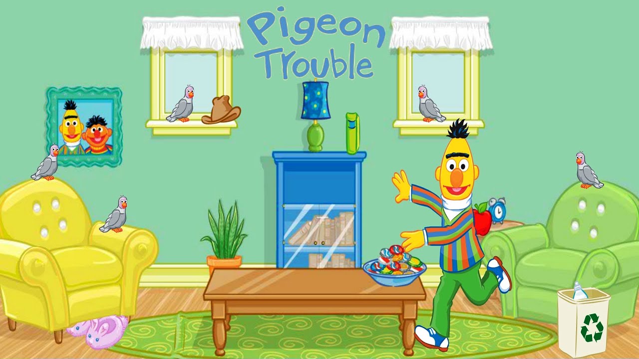 Sesame Street: Bert in Pigeon Trouble - YouTube