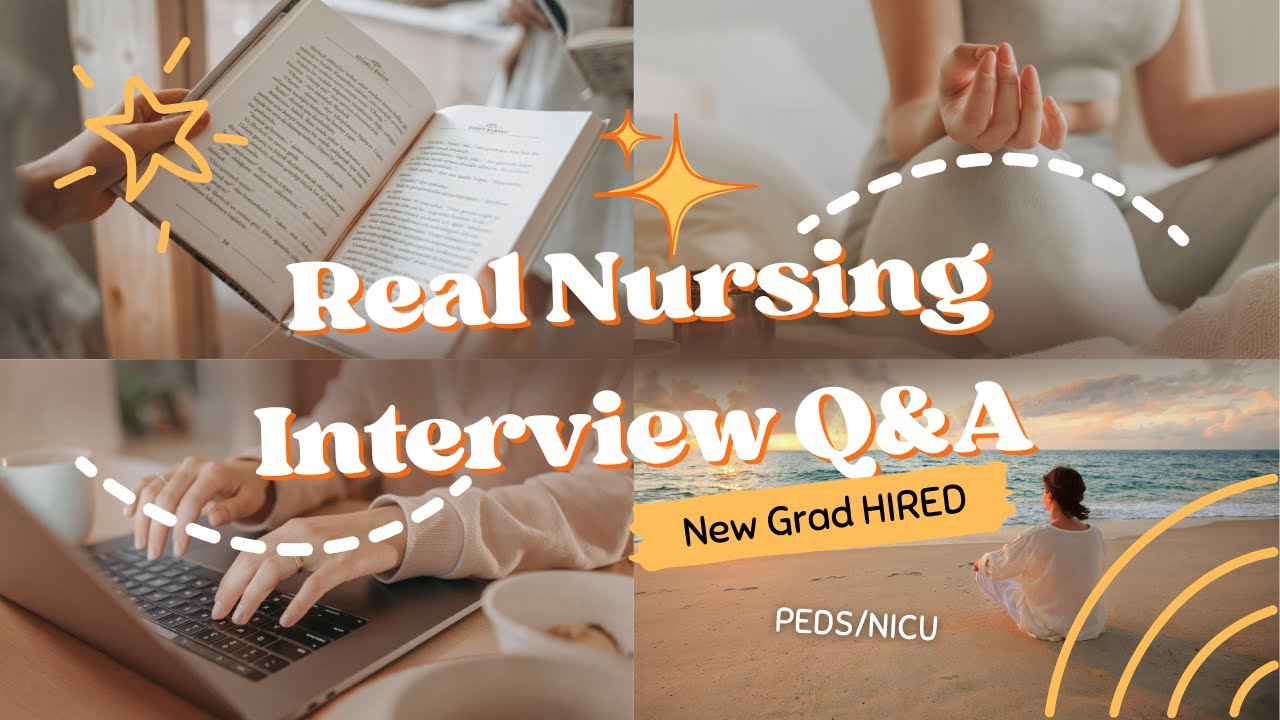 Real Nursing Interview Q&A | HIRED New Grad in NICU / Peds - YouTube