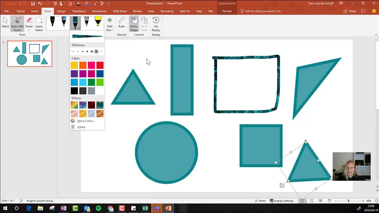 #Microsoft365 Day 166: Get your facts 'straight' with Ink to Shape in ...