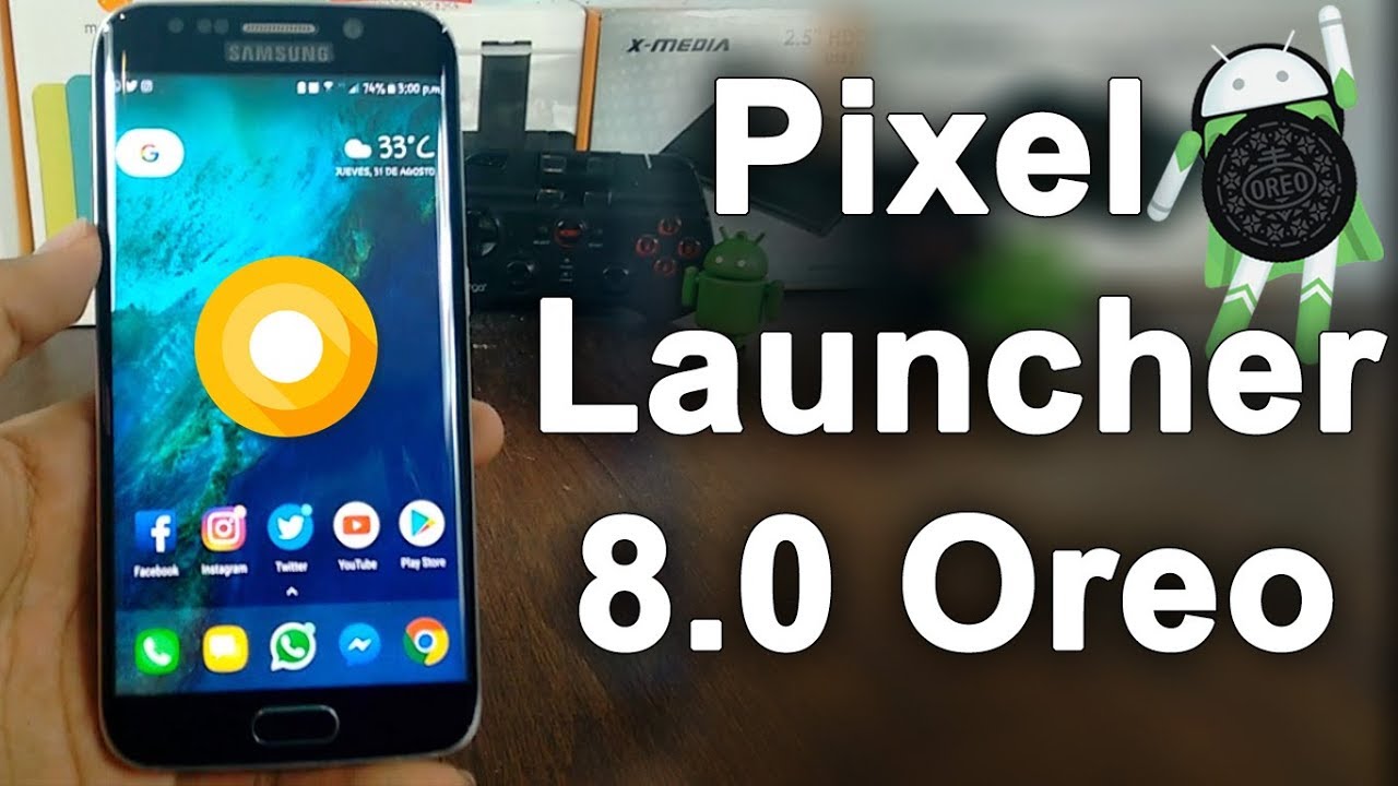 Launcher Oficial de Pixel 8.0 para cualquier Android - YouTube