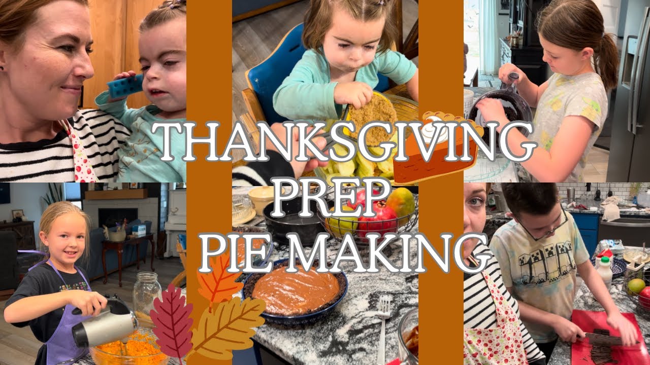 Including all the kids in pie making - YouTube