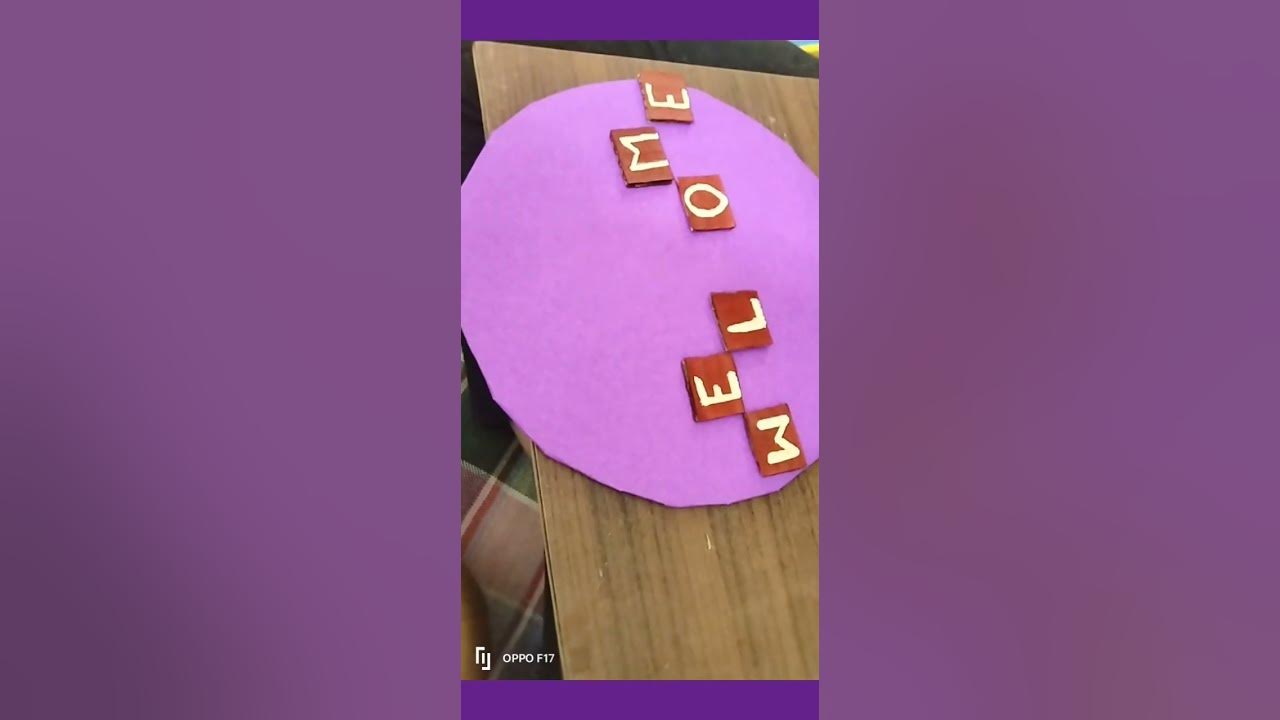 Wonderful Welcome Craft Idea YouTube wonderful-welcome-craft-idea-youtube