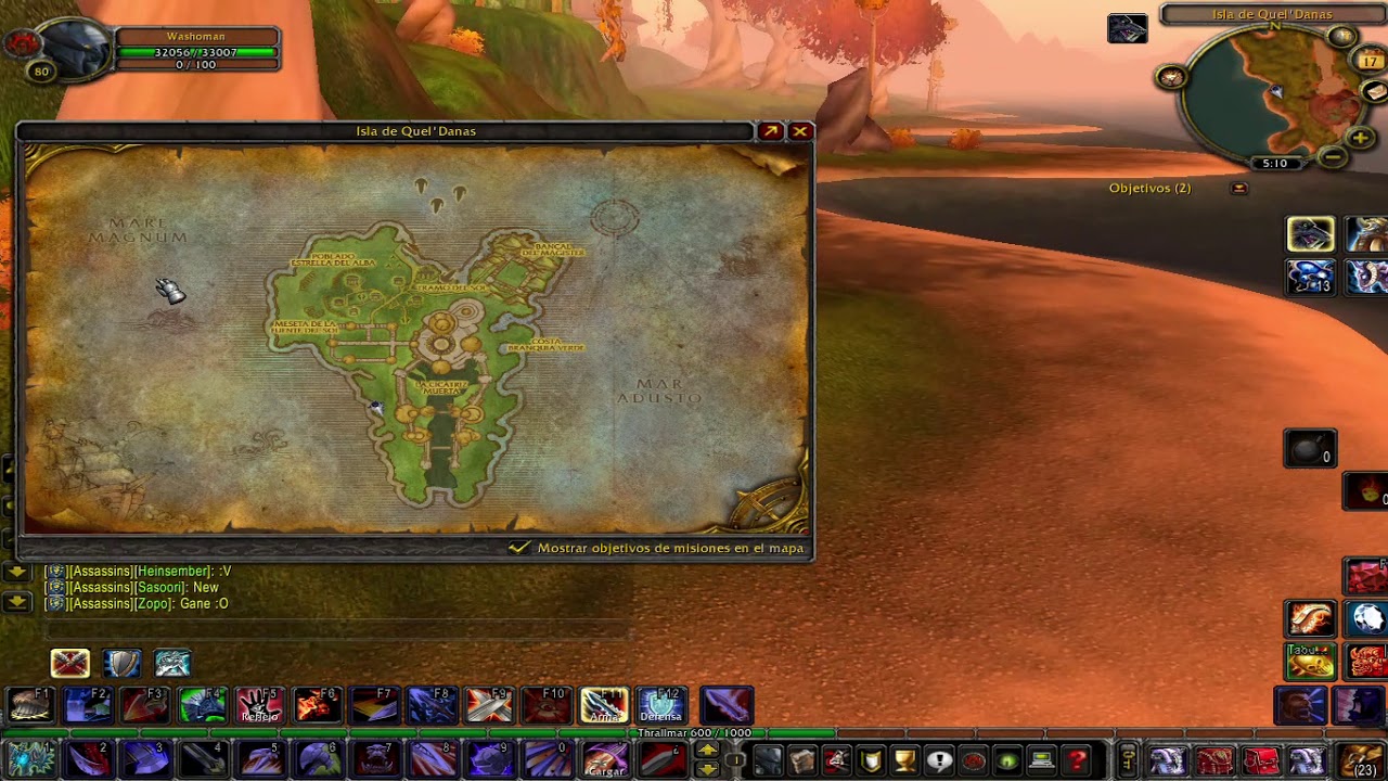 Thalorien Buscalba quest bug (Assassins Wow) - YouTube