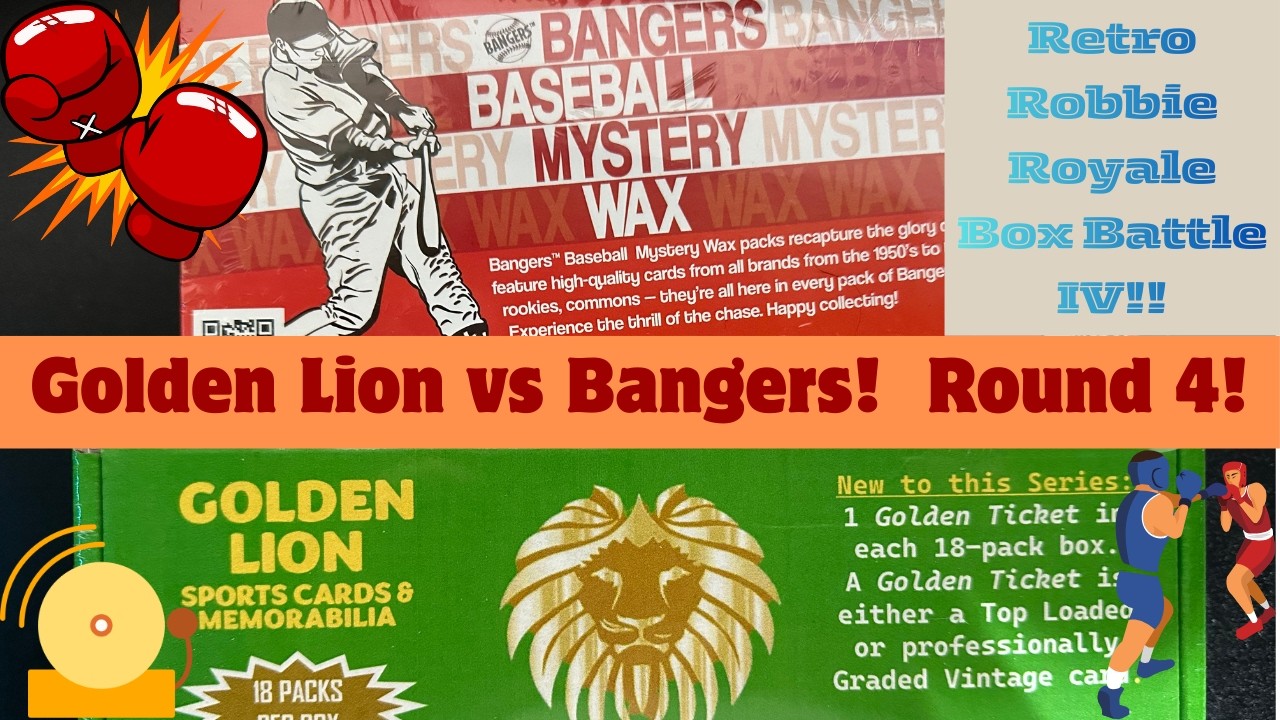Retro Robbie Royale Box Battle IV - Golden Lion vs Bangers! Baseball ...