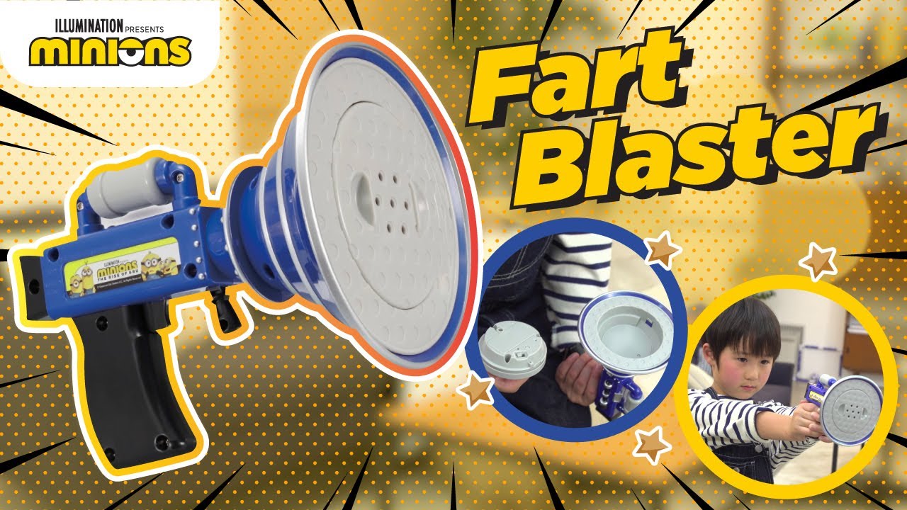 MINIONS | Fart Blaster! 🤩🔊 - YouTube