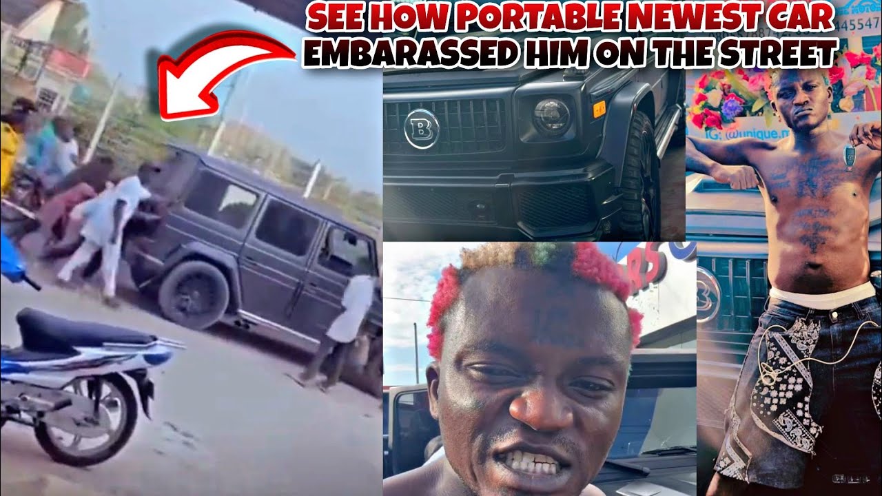 Portable Zazu's New G Wagon Brabus Worth N280million Breaks Down And ...